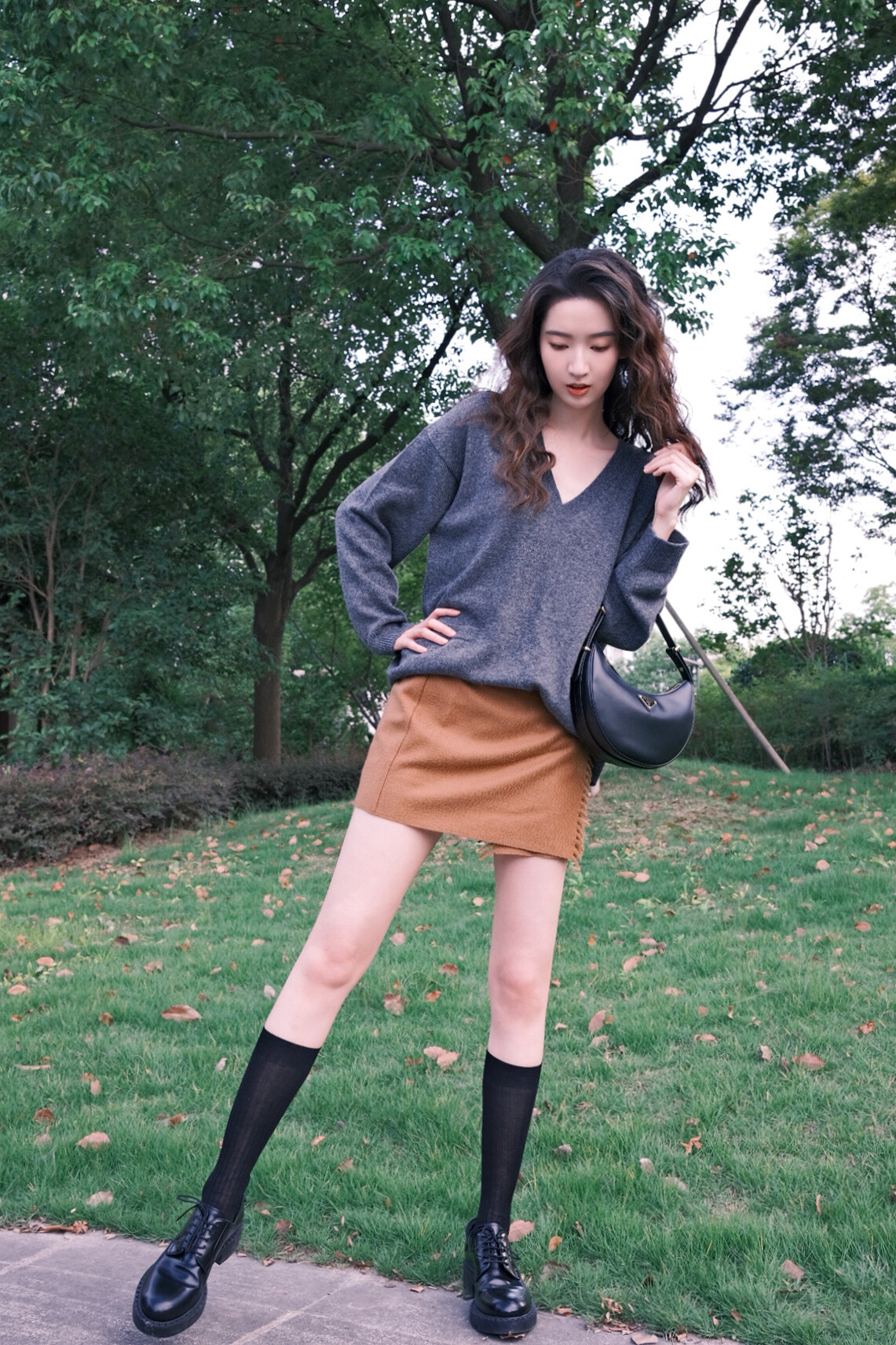 The hidden version of the beautiful leg goddess in the Chinese drama 95 ...