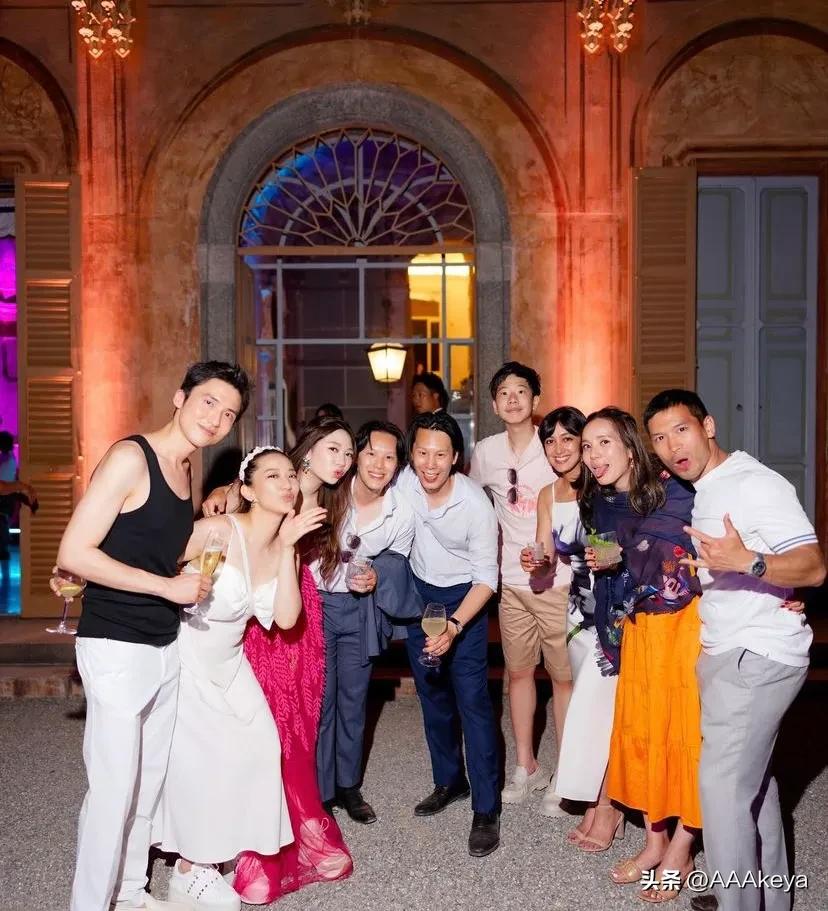 Donnie Yen's family celebrates their birthday in Lake Como, Italy, and ...