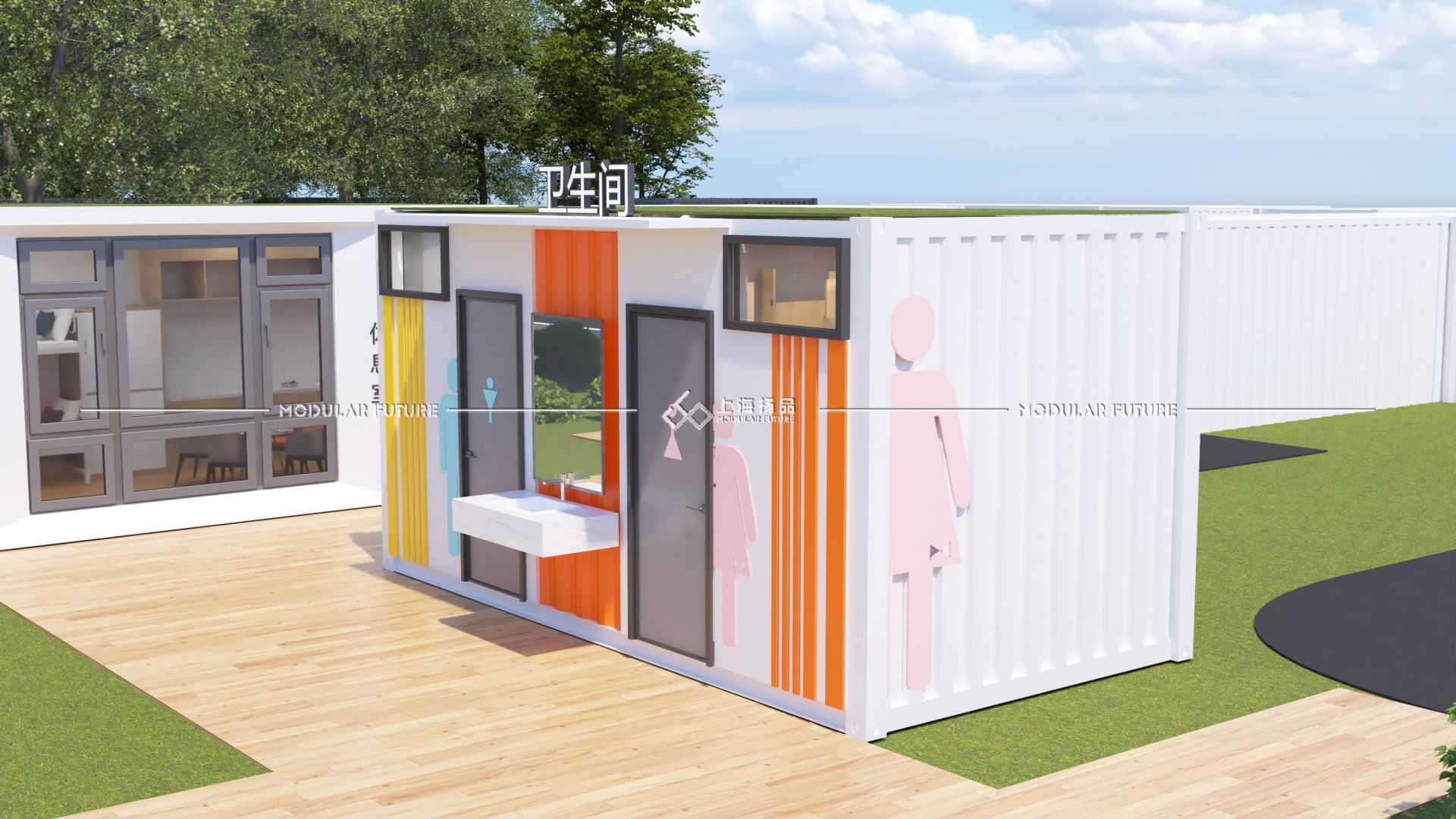 Harmony with nature, container camp: an innovative choice for camp ...