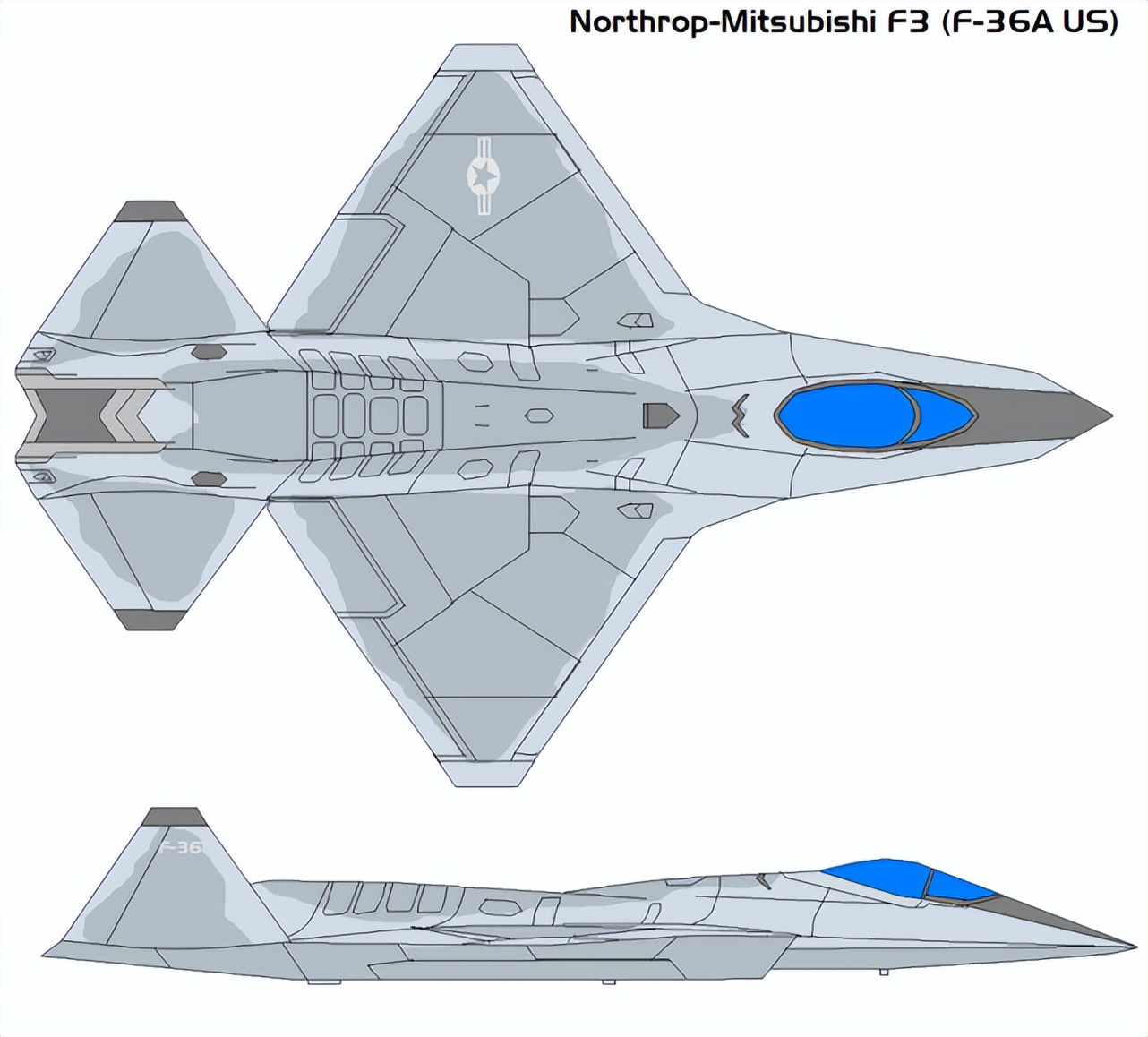 Not pursuing complete stealth, the U.S. Air Force may be equipped with ...