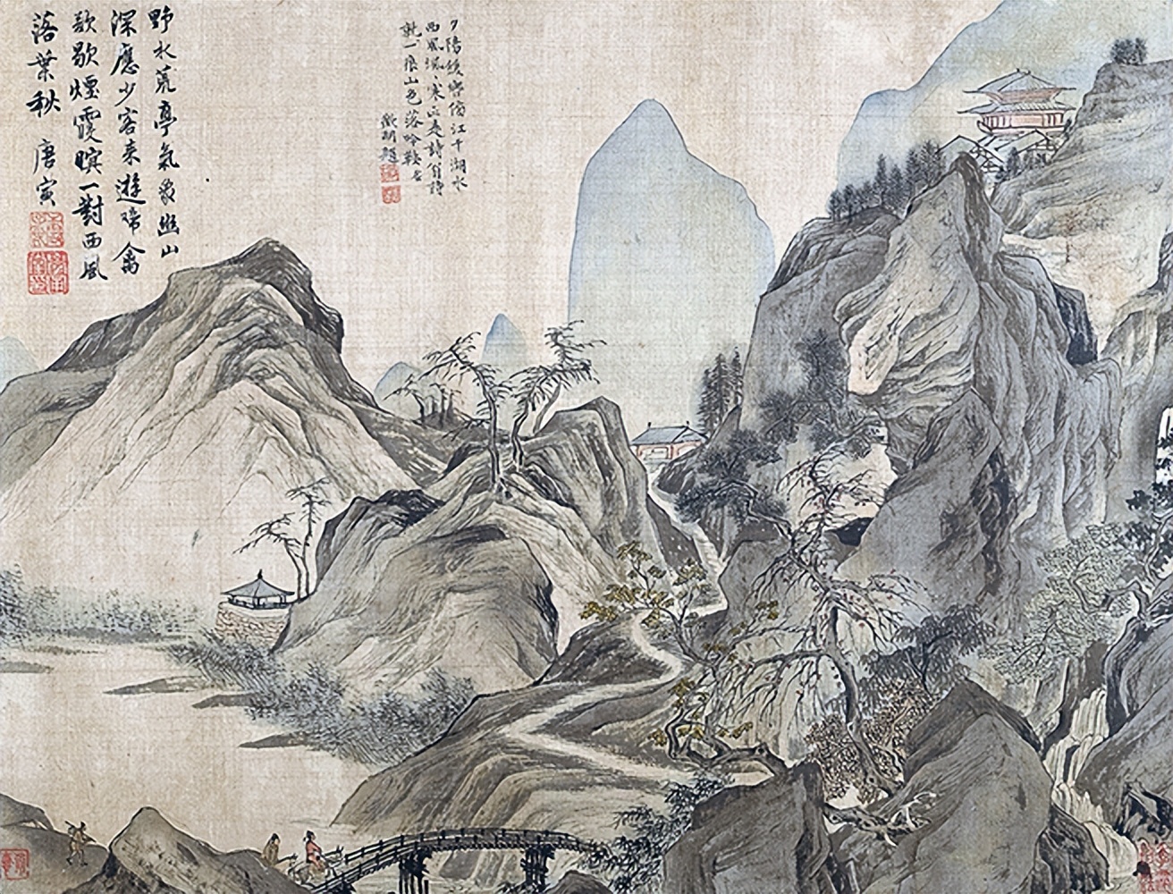 The scenery of the four seasons and the changes of wind and rain are ...