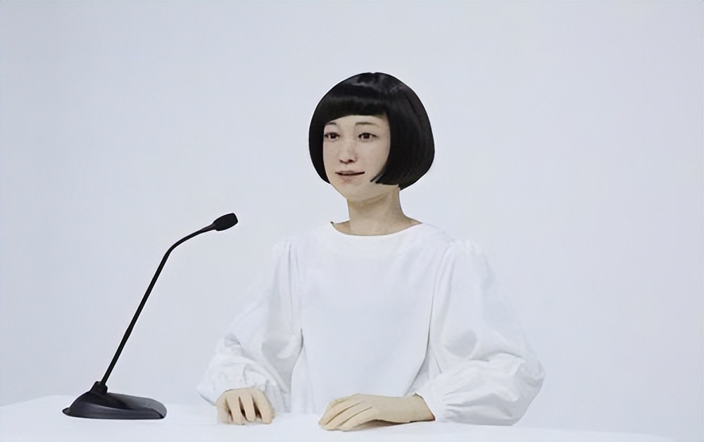 Japanese female robots have become popular, and the internal structure ...