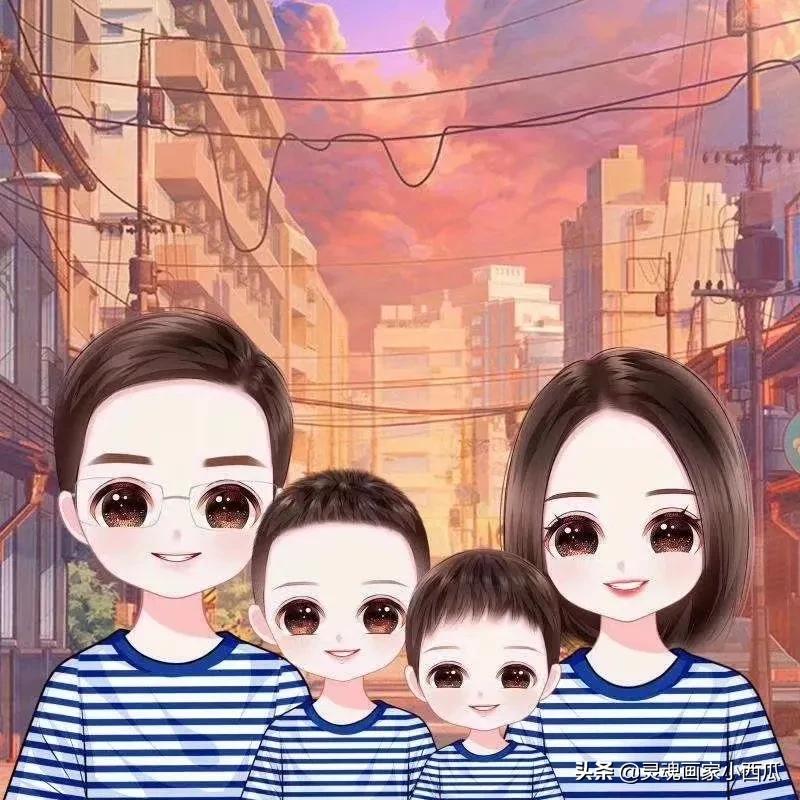 Change your avatar, the hand-painted cartoon avatar, the style is cute ...