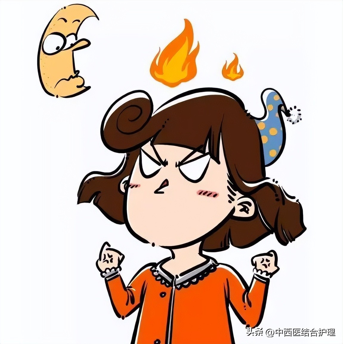 "Traditional Chinese Medicine" anger hurts the liver, and when there is ...