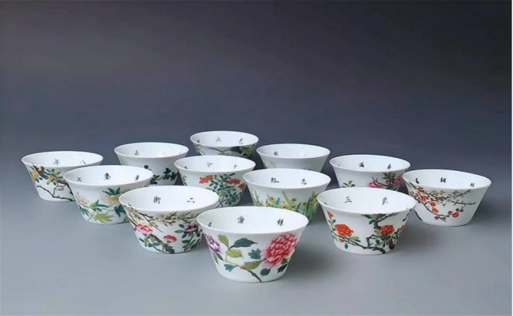 The most beautiful set of cups in history - Twelve Flowers Cup - iNEWS