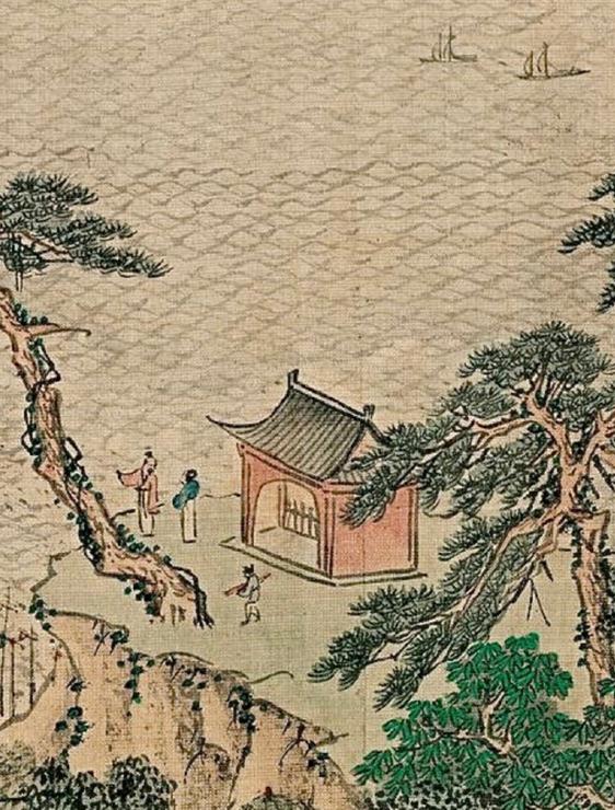 "Jinjiang Map" 600 years ago, the brush is meticulous, the characters ...