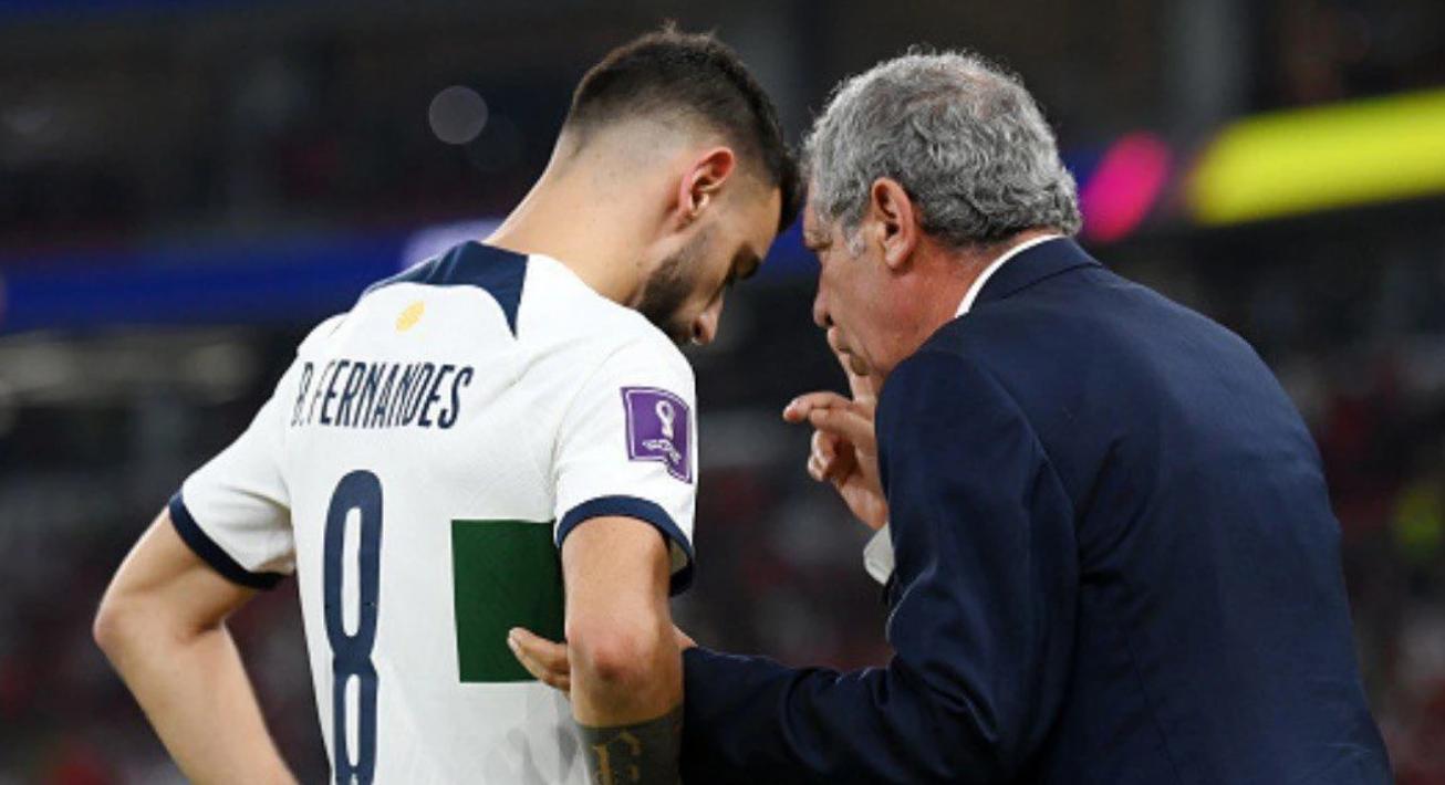 Fernandes addresses former Portugal coach Fernando Santos - iNEWS
