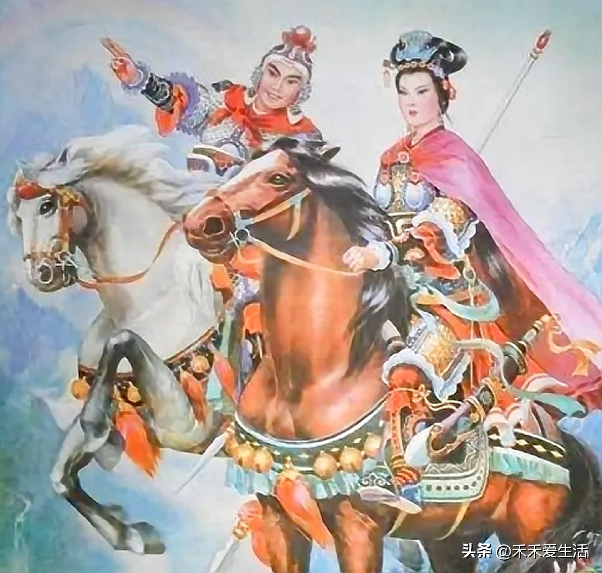 The Lishan mother in storytelling has many female disciples, which one ...