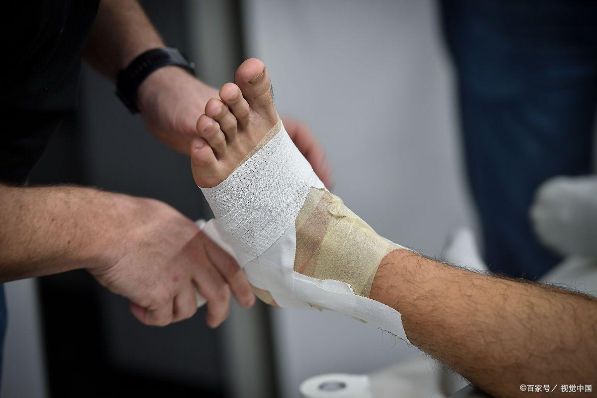 What kind of care should we take when the front or back ankle is ...