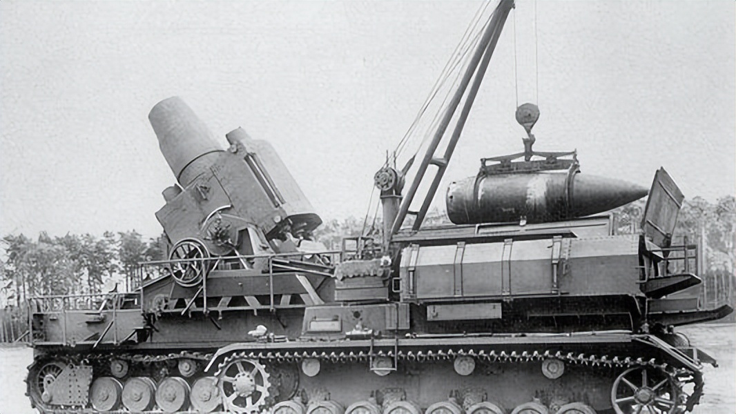 During World War II, the German siege weapon Karl Mortar, the largest ...