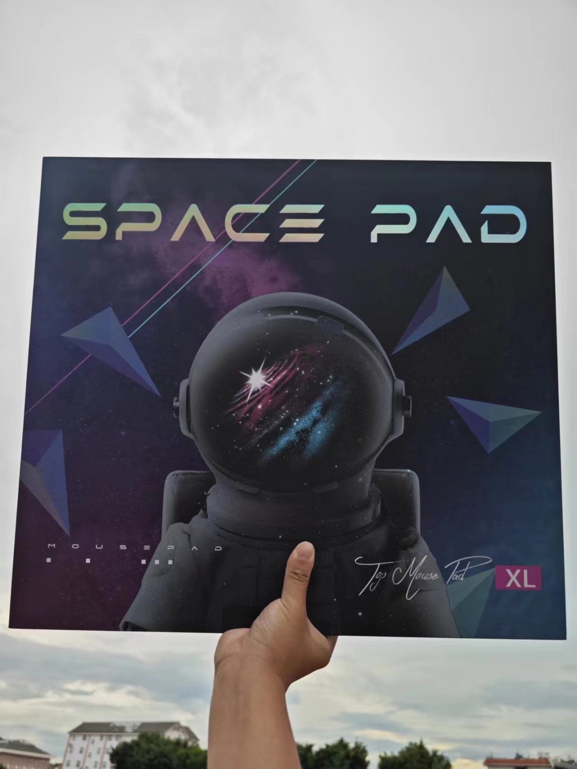 Small Aircraft Carrier Review: Spacepad Red Rabbit Edition Tempered Glass Mouse Pad, Good ...