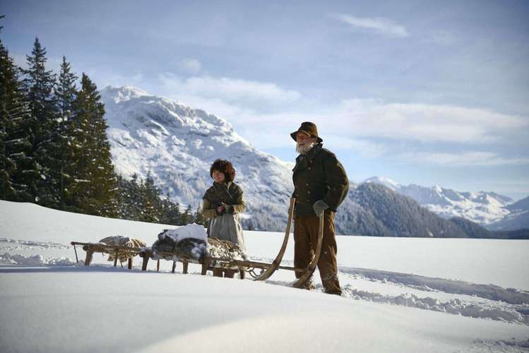 The movie "Heidi and Grandpa" tells the story of the little girl Heidi ...