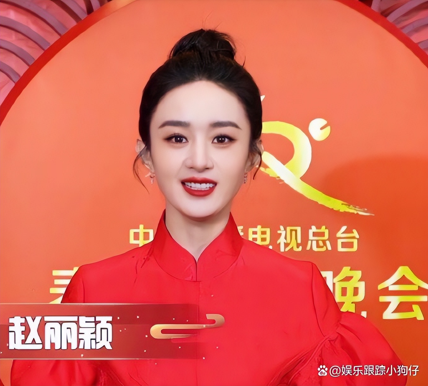 Zhao Liying's face collapsed in the CCTV Spring Festival Gala?The ...
