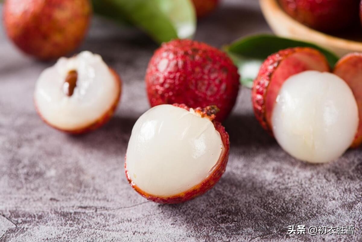 Du Fu's four lychee poems talk about the lychee that Yang Guifei loved ...