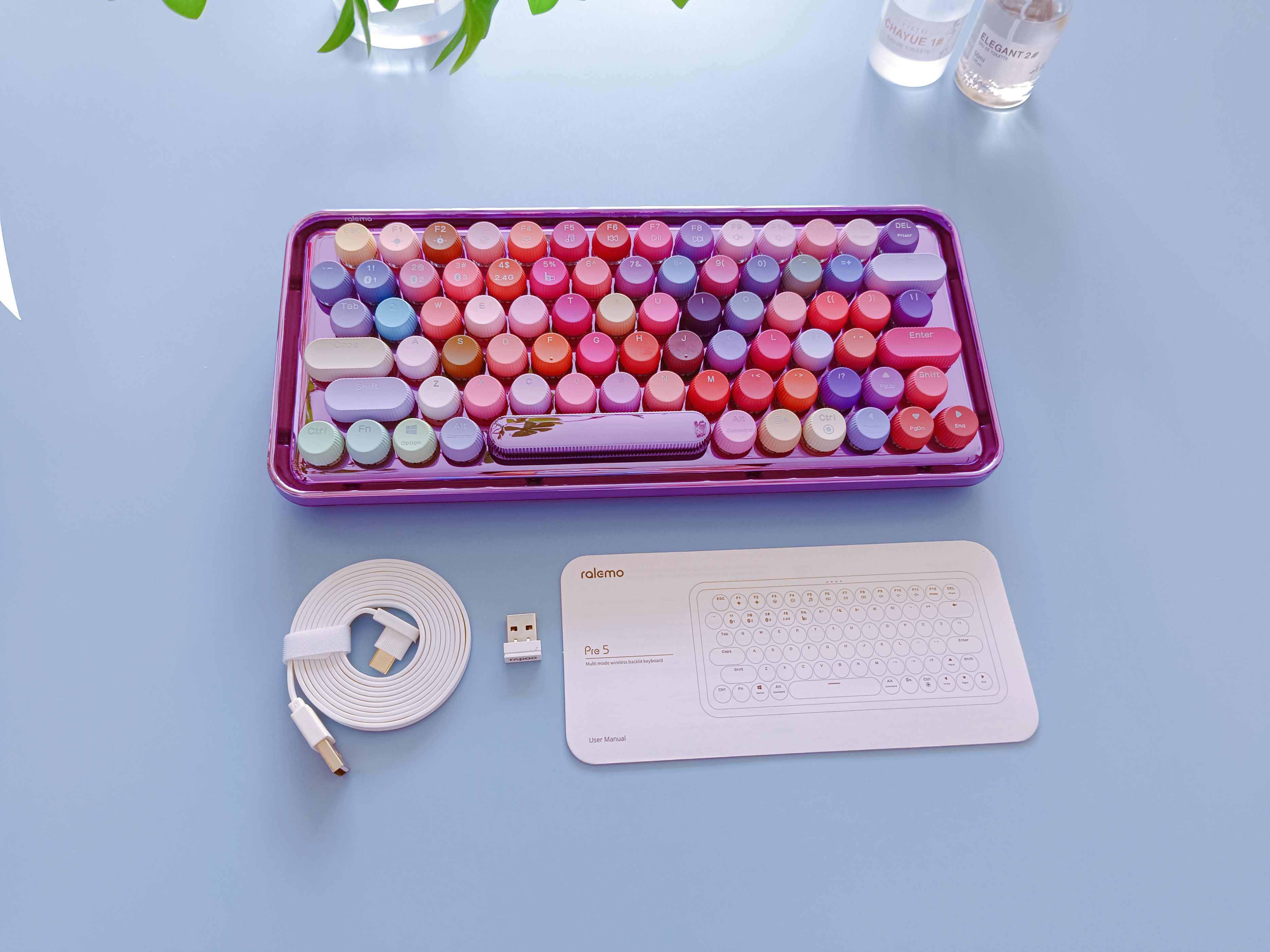 Rapoo multi-mode wireless mechanical keyboard ralemo Pre 5 with ...