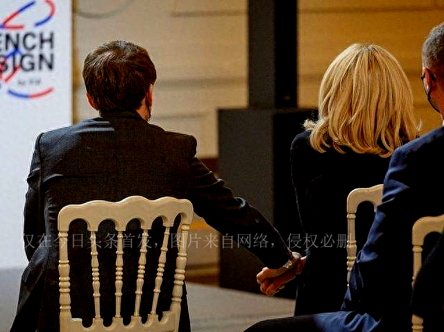 The 68-year-old Mrs. Macron appeared after a long absence, looking ...