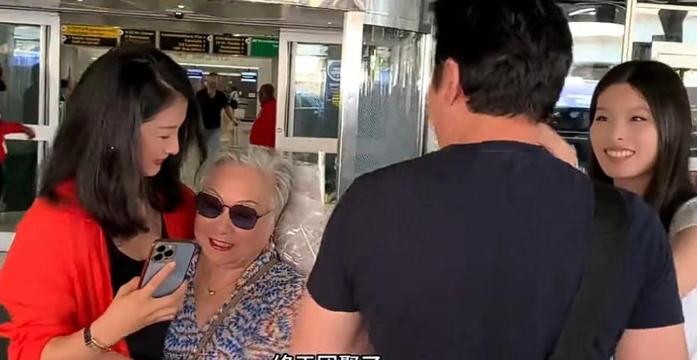 The 57-year-old drama wife and daughter arrived in the United States to ...