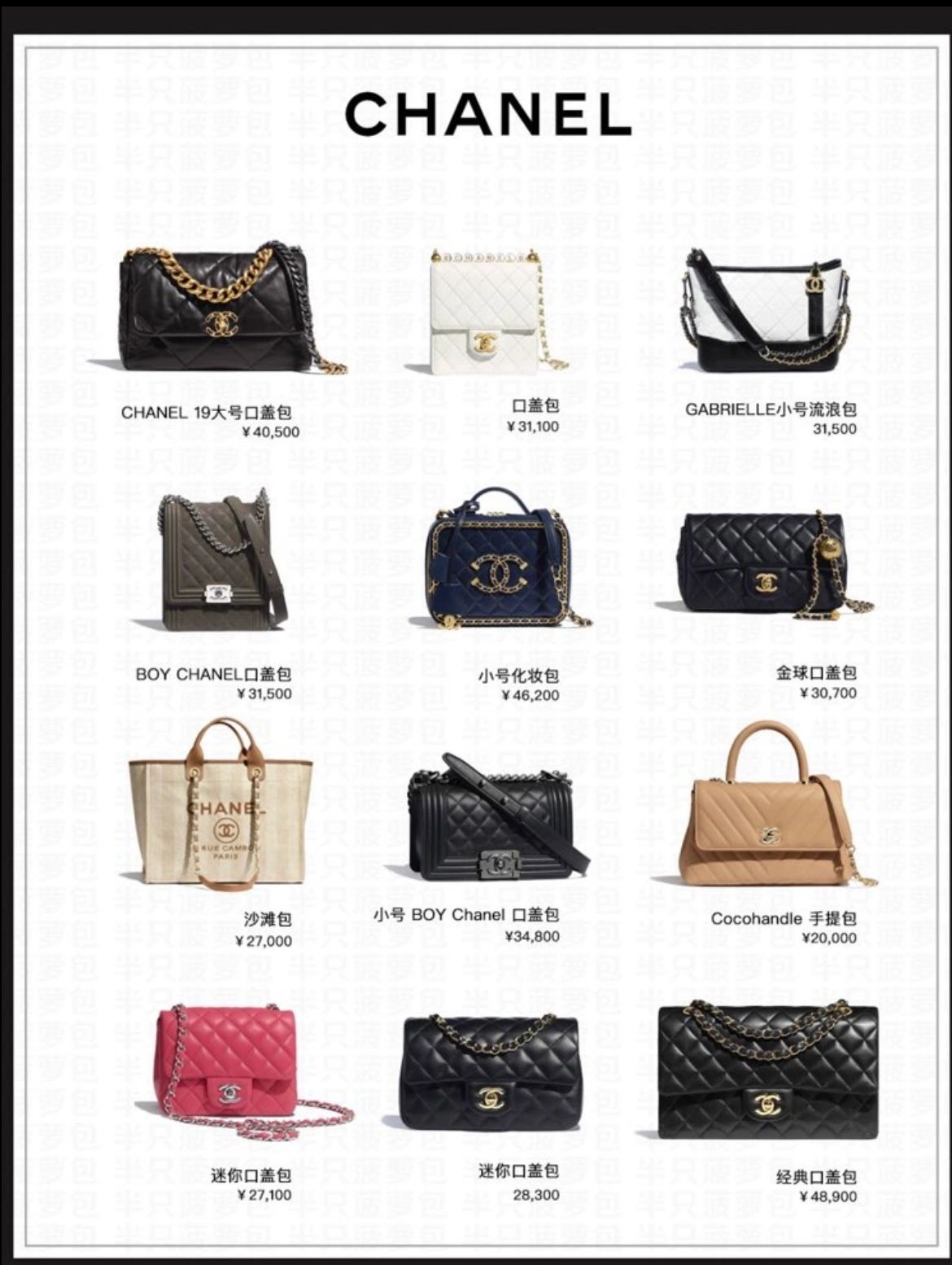 The first big bag! Nine pictures to see the selection strategy of big ...