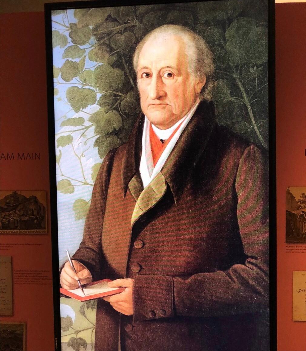 Why was Goethe, a German in the 18th century, called "the person with ...