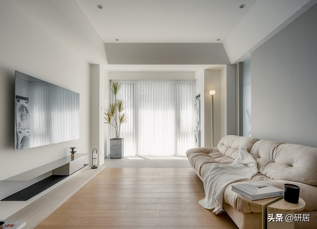 So wise, she decorated her home into a mild and refreshing "salt style ...