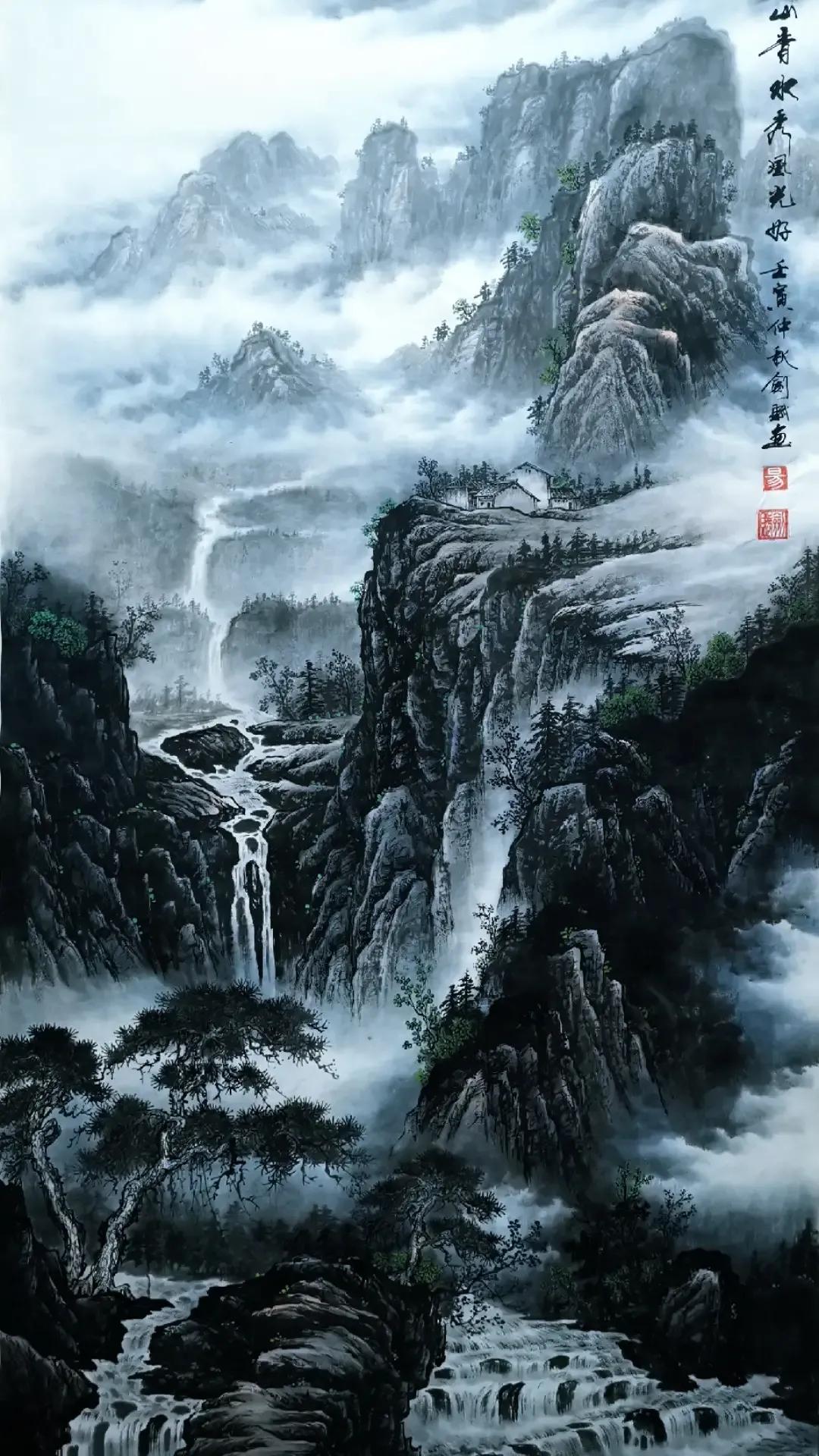 Danqing is simple and authentic, and the calligraphy and ink are strict ...