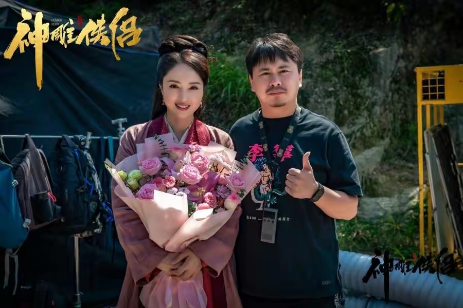 The movie version of "The Legend of Condor Heroes" has a set makeup ...