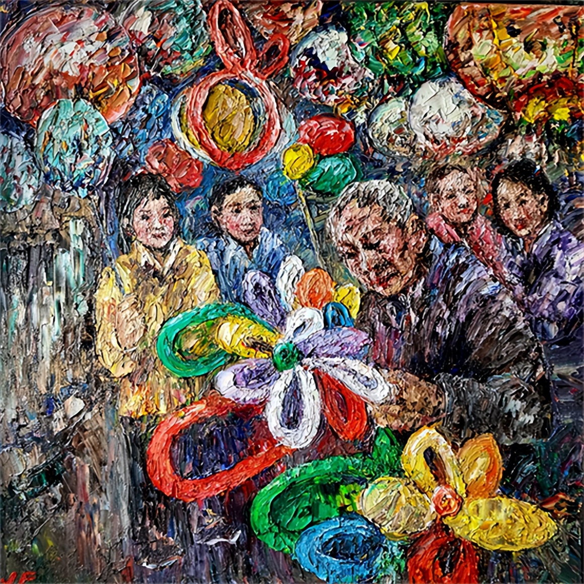 Oil painter Xie Jinfa - the true meaning and detachment of art are ...