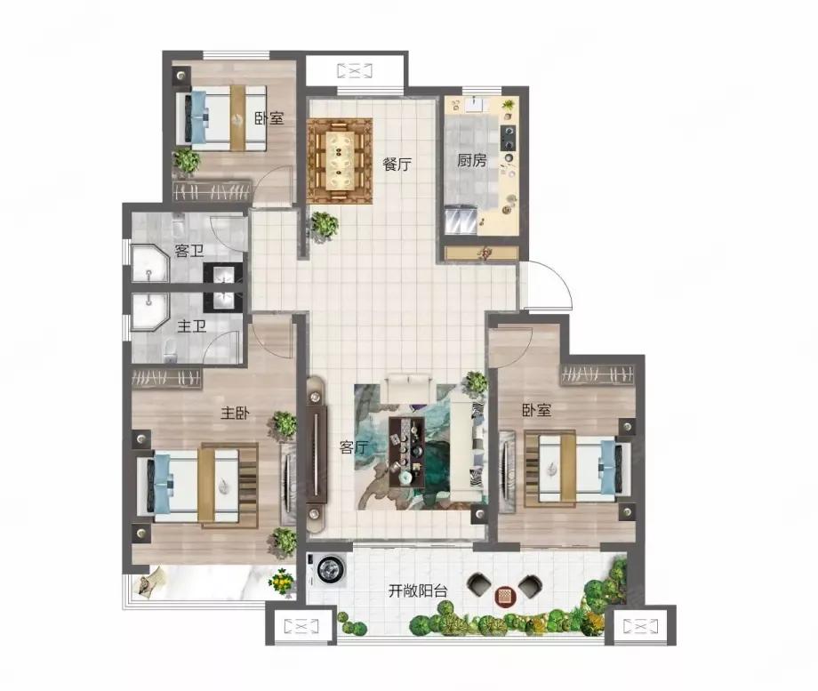 130 square meters of apartment, square design, atmosphere and noble ...