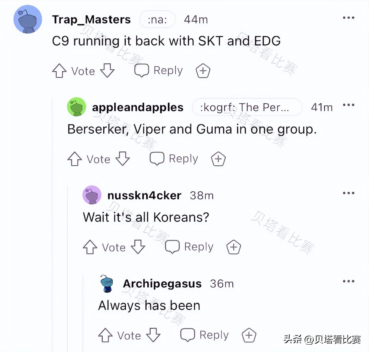 Overseas netizens are talking about the S12 group lottery: RNG and GEN ...
