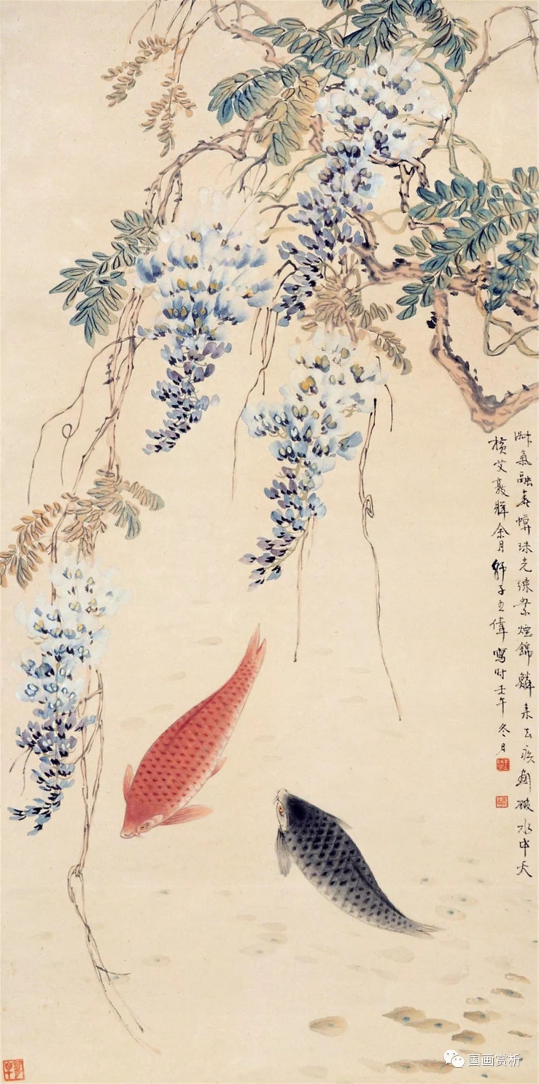 Famous Master of Shanghai School in the Republic of China—Flowers ...