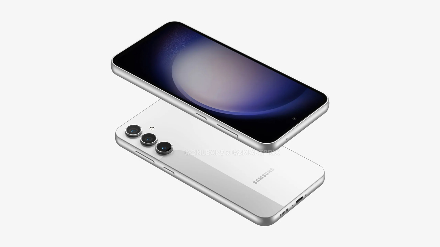 The Samsung Galaxy S23 FE mobile phone rendering is released ...