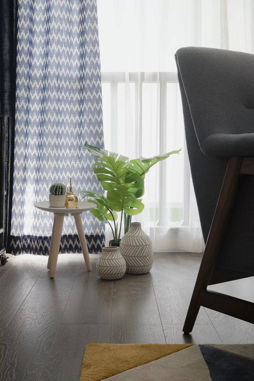 80㎡ simple Nordic style, simple decoration, warm and soft decoration ...