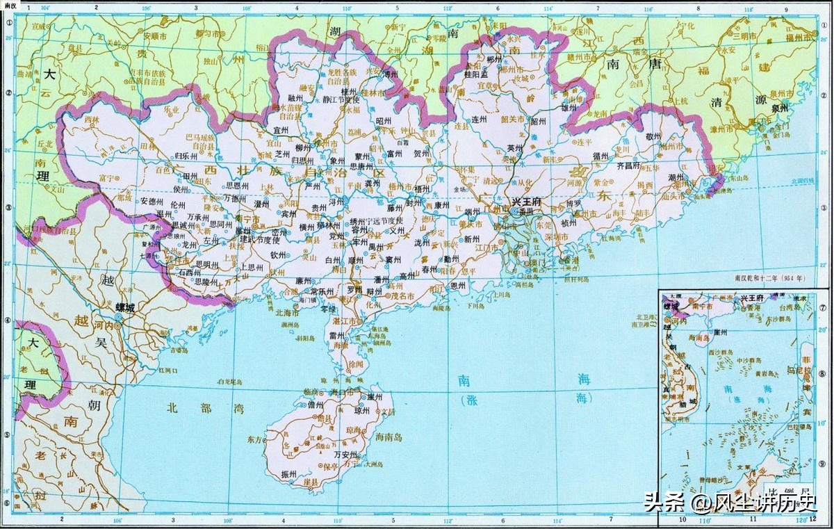 Read the 54-year history of the Southern Han Dynasty of the Ten ...