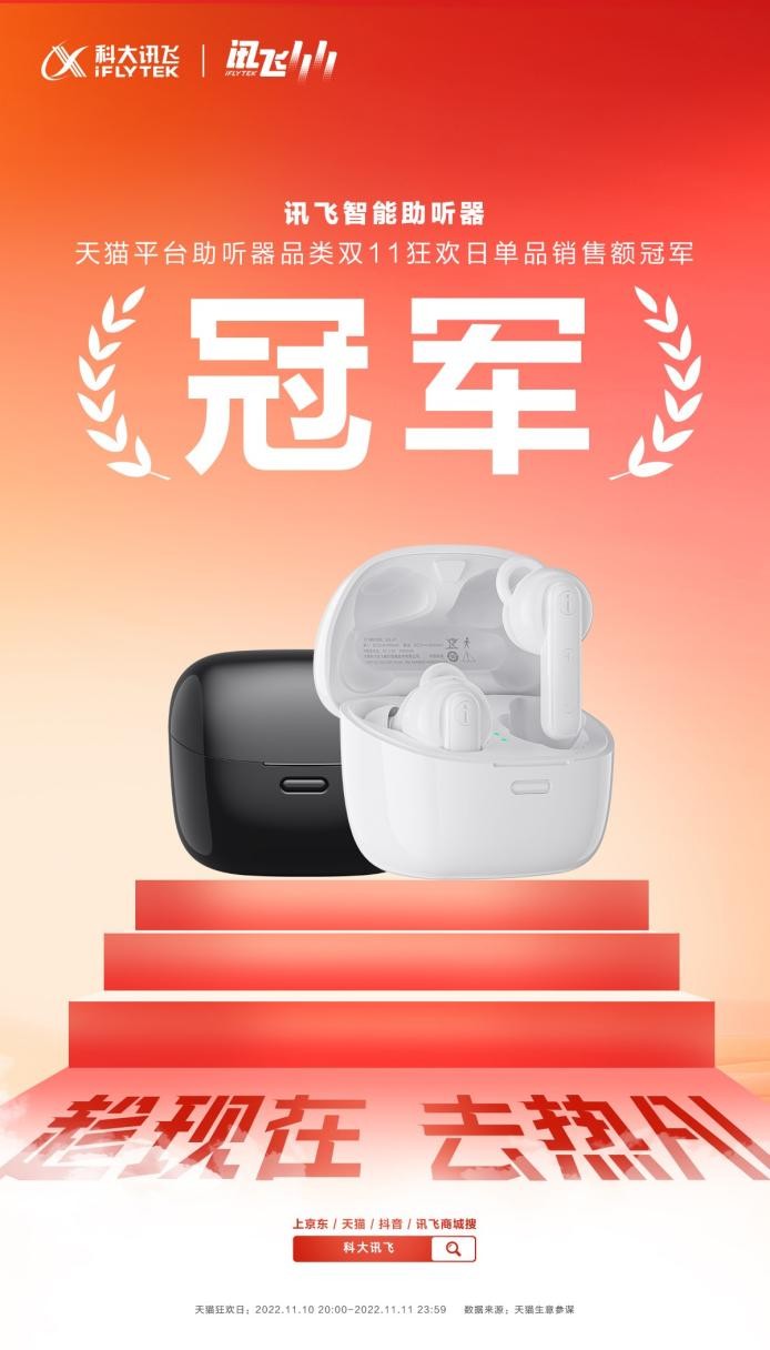 Xunfei smart hearing aids double 11 record released cutting-edge ...