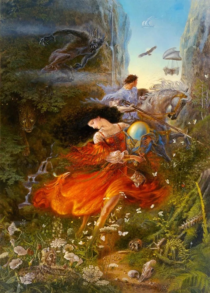 European medieval secular paintings, how did fairy tales develop? - iNEWS