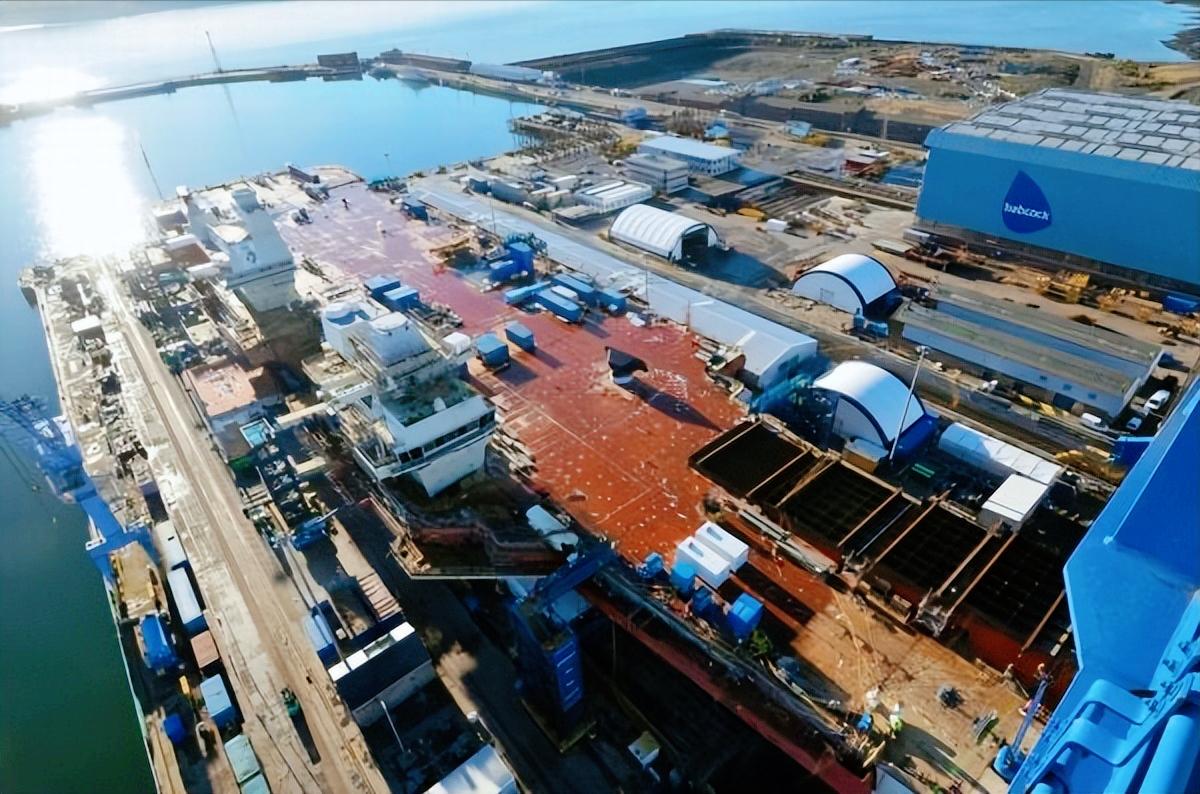 The 005 aircraft carrier is coming? Sectional workshop renovation of ...