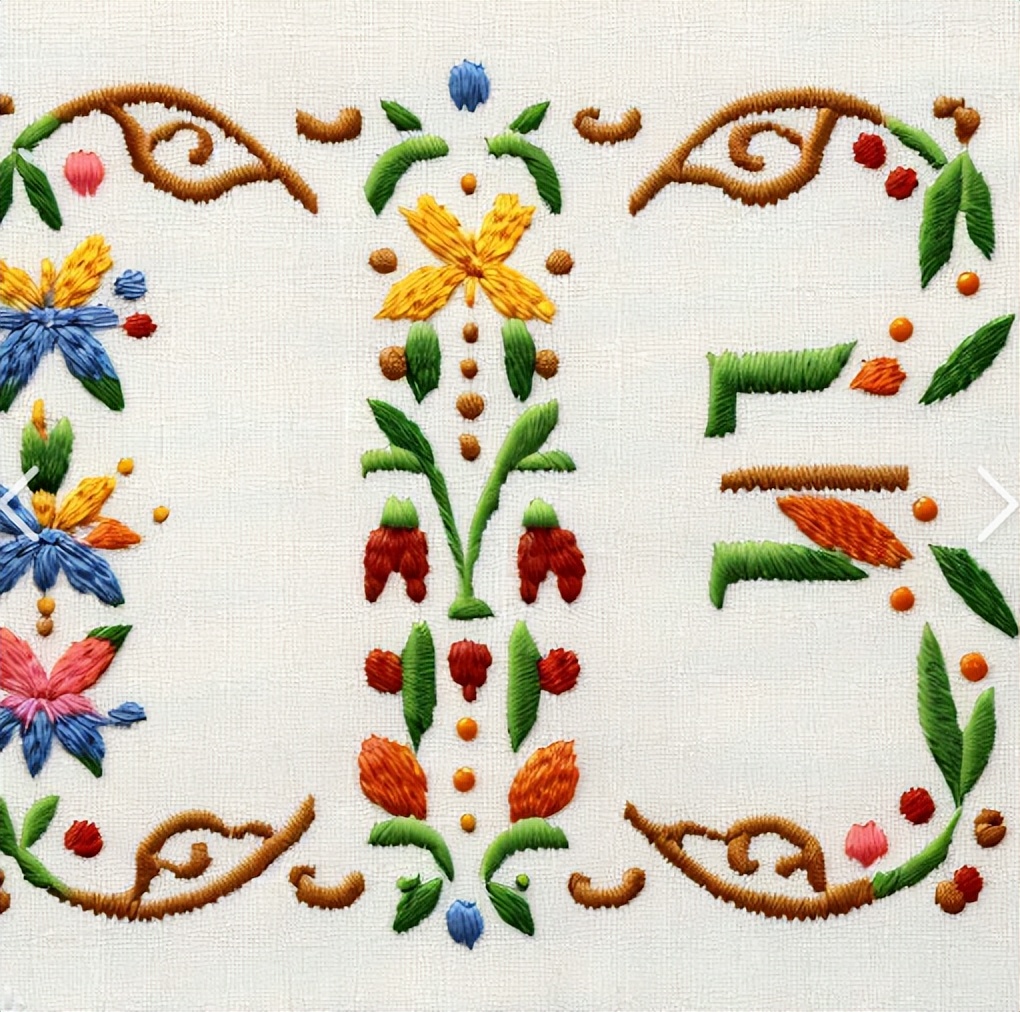 Retro elements, ancient embroidery, the essence of Olshtia's retro ...