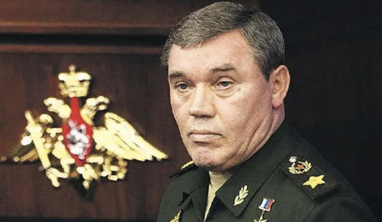 The unsmiling Russian Chief of General Staff Gerasimov was overthrown ...