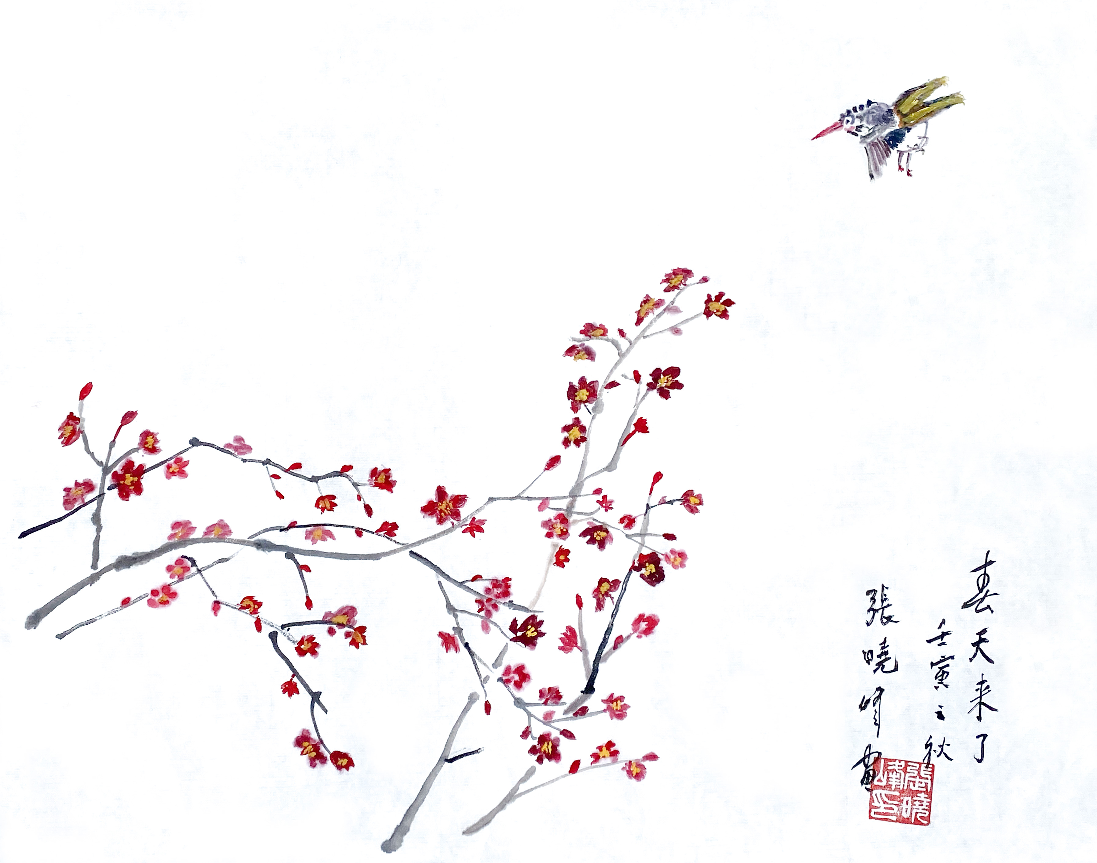 Spring - Zhang Xiaofeng's Artistic Life (3) - iNEWS