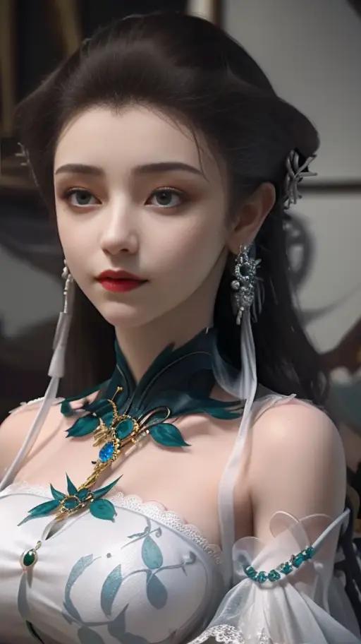 Dream Tower Snow Mystery City: Bai Yijun, the beauty of the tower owner ...