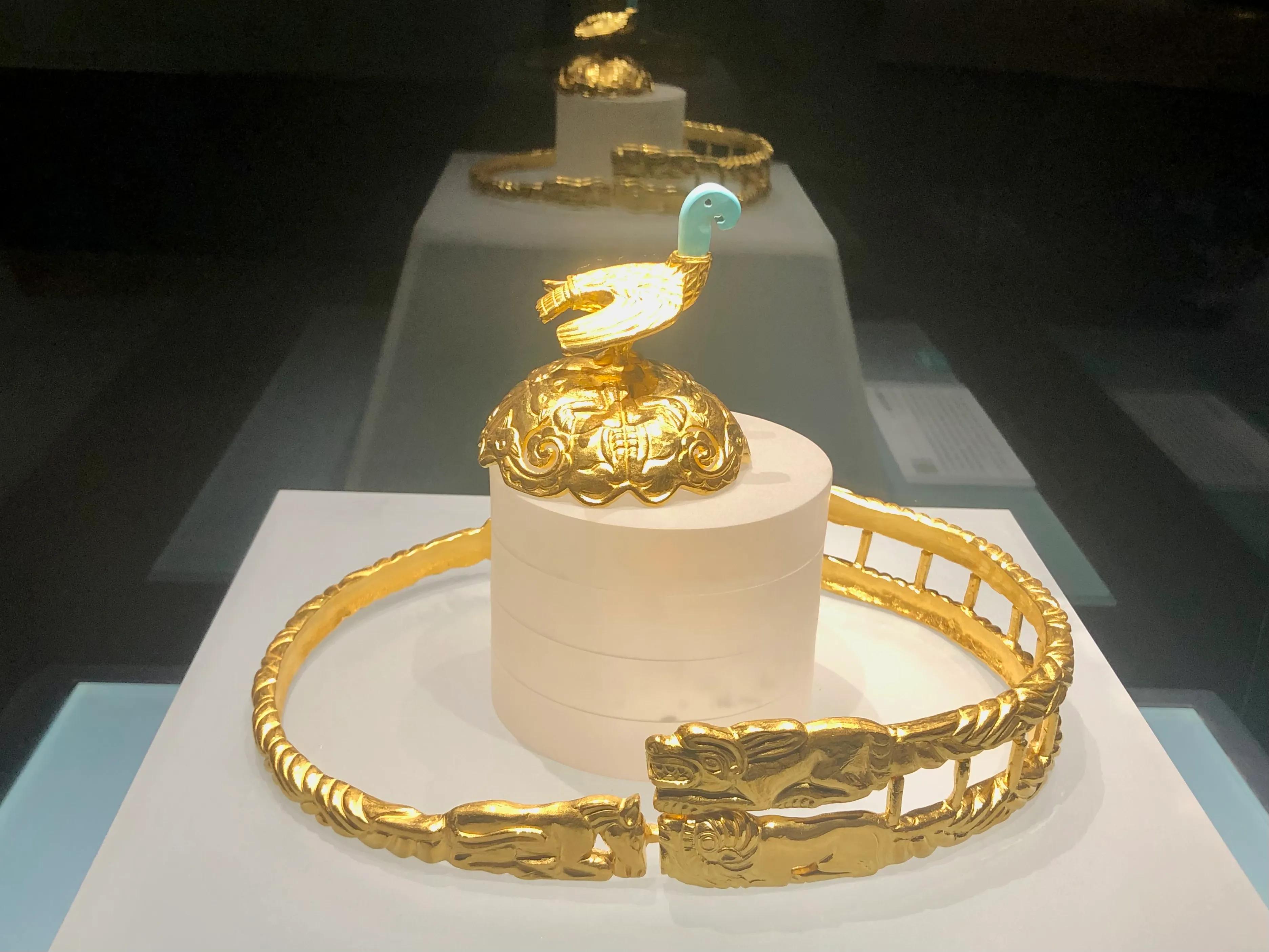 Inner Mongolia Museum Treasures - Golden Crown of the Hun King - iNEWS
