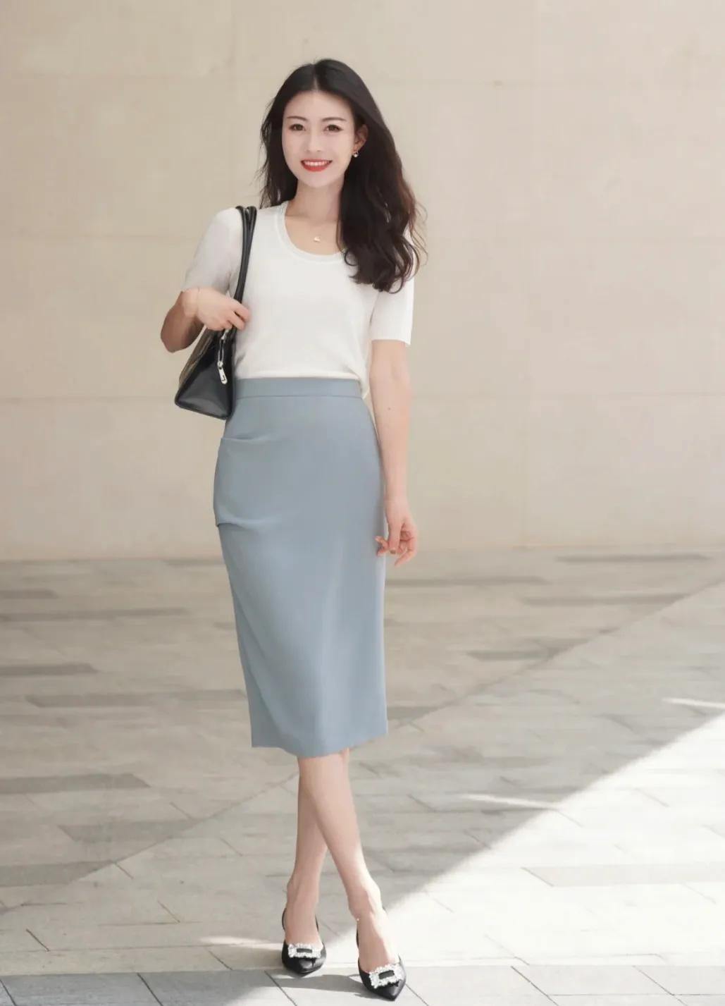 18 groups of office workers' outfits: real clothes, good-looking ...