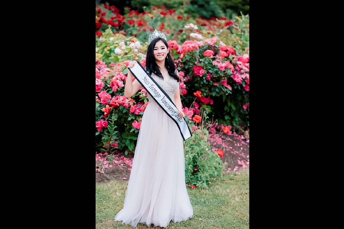 Someone else's child!Chinese girl was elected Miss Vancouver of the ...