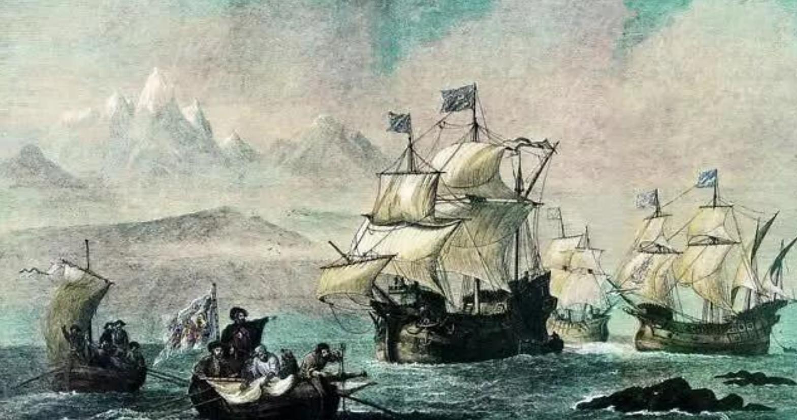 The Portuguese set foot on the land of China for the first time, in ...