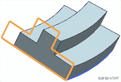 Surface uses three guide lines to create a swept feature - iNEWS