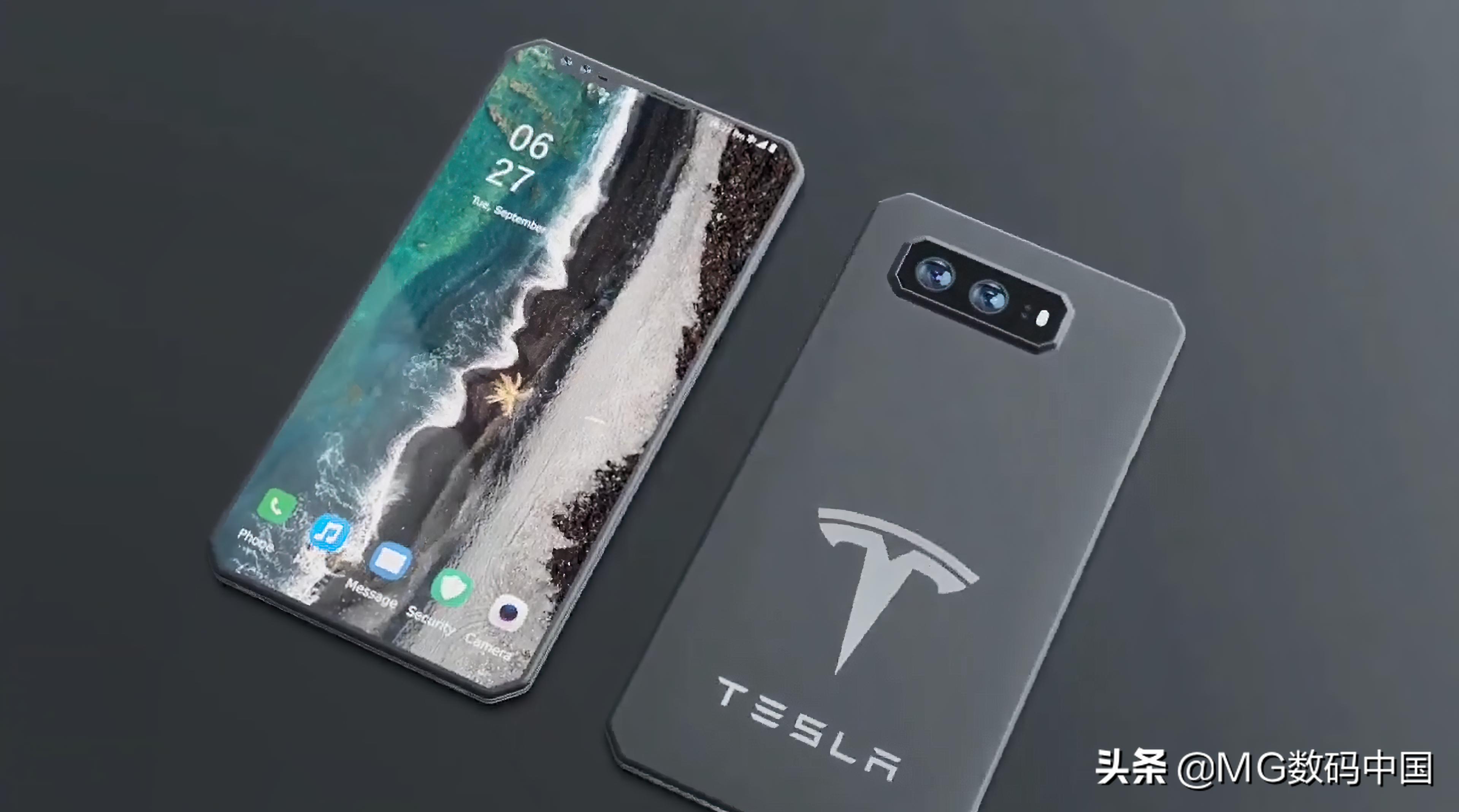 Tesla Model π exposure: front and rear dual cameras + immersive ...