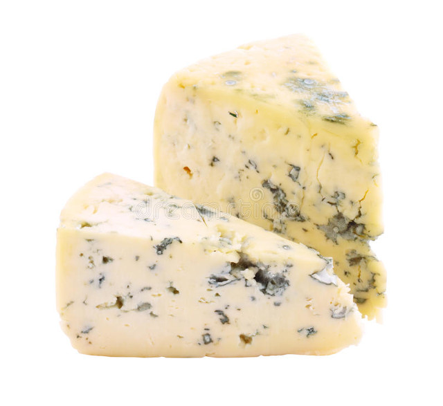 I almost gave it away after taking a bite. Is blue cheese really that ...