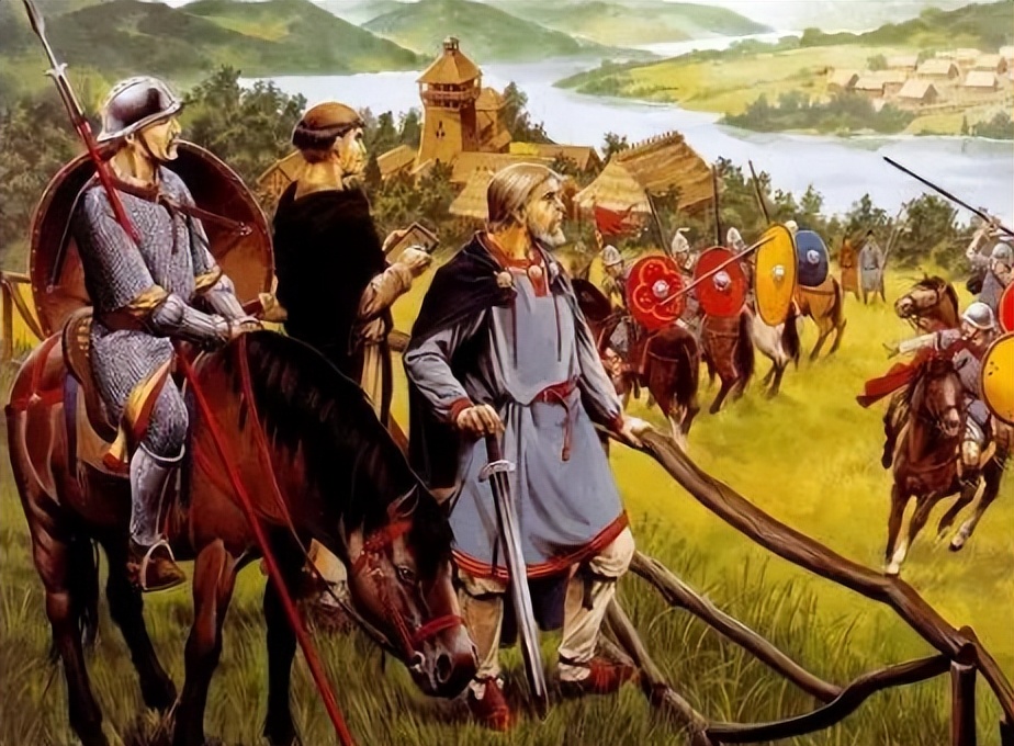 The origin and development of the Frankish Kingdom, and its political ...