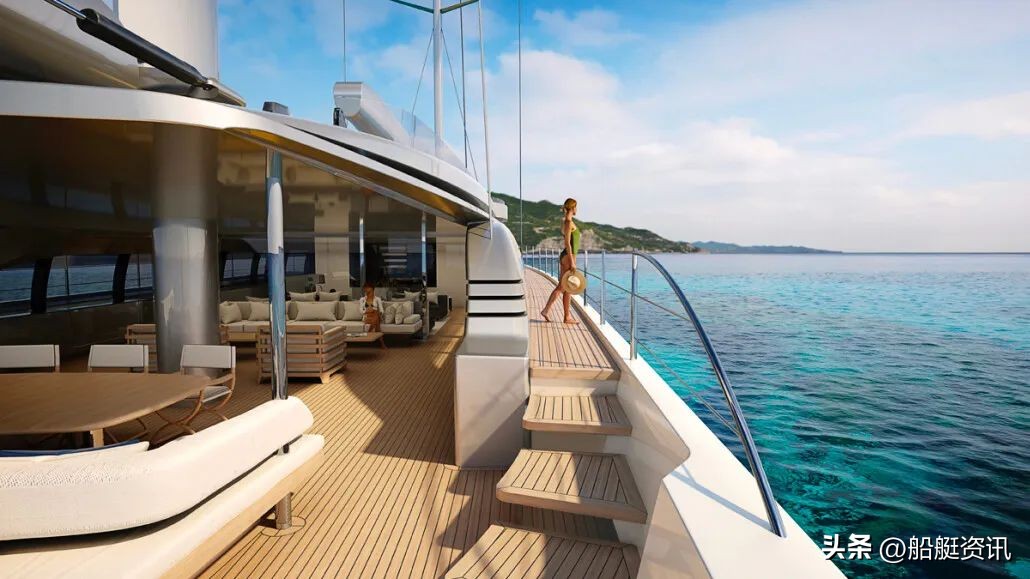 60-meter concept sailboat "Wind" - iNEWS