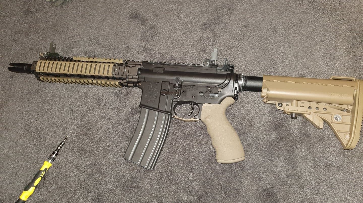 The Mk18 Mod 0 is a melee weapon for naval special forces, shorter than the M4, with high ...